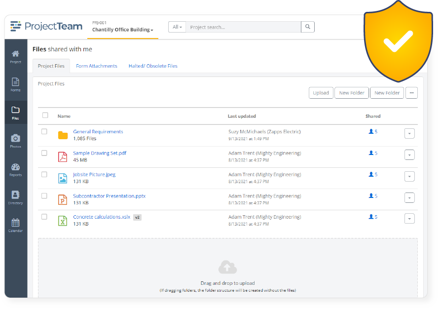 Construction File and Photo Management Software | ProjectTeam.com